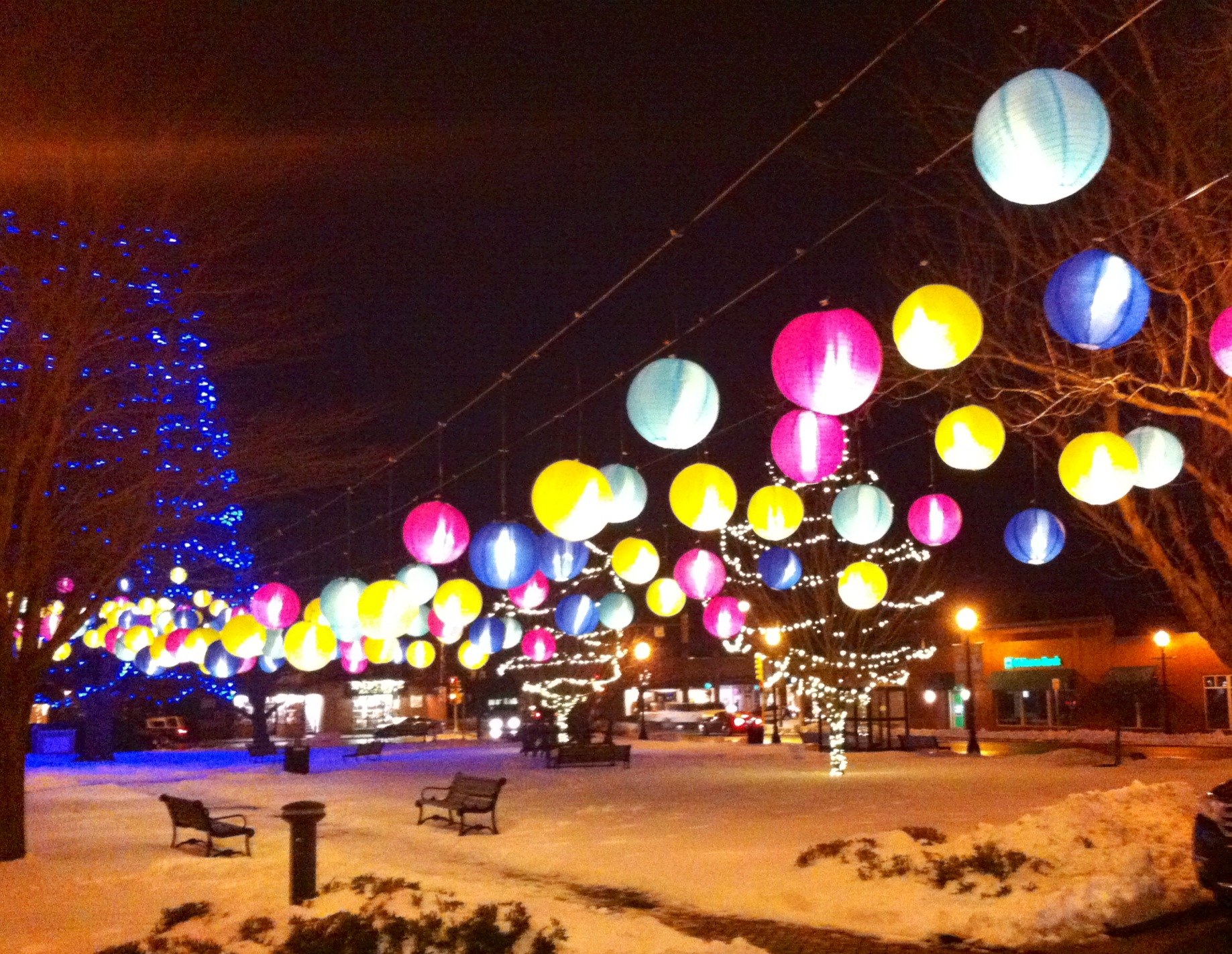 New Year Color in Needham Town Center – My Town: Needham, MA