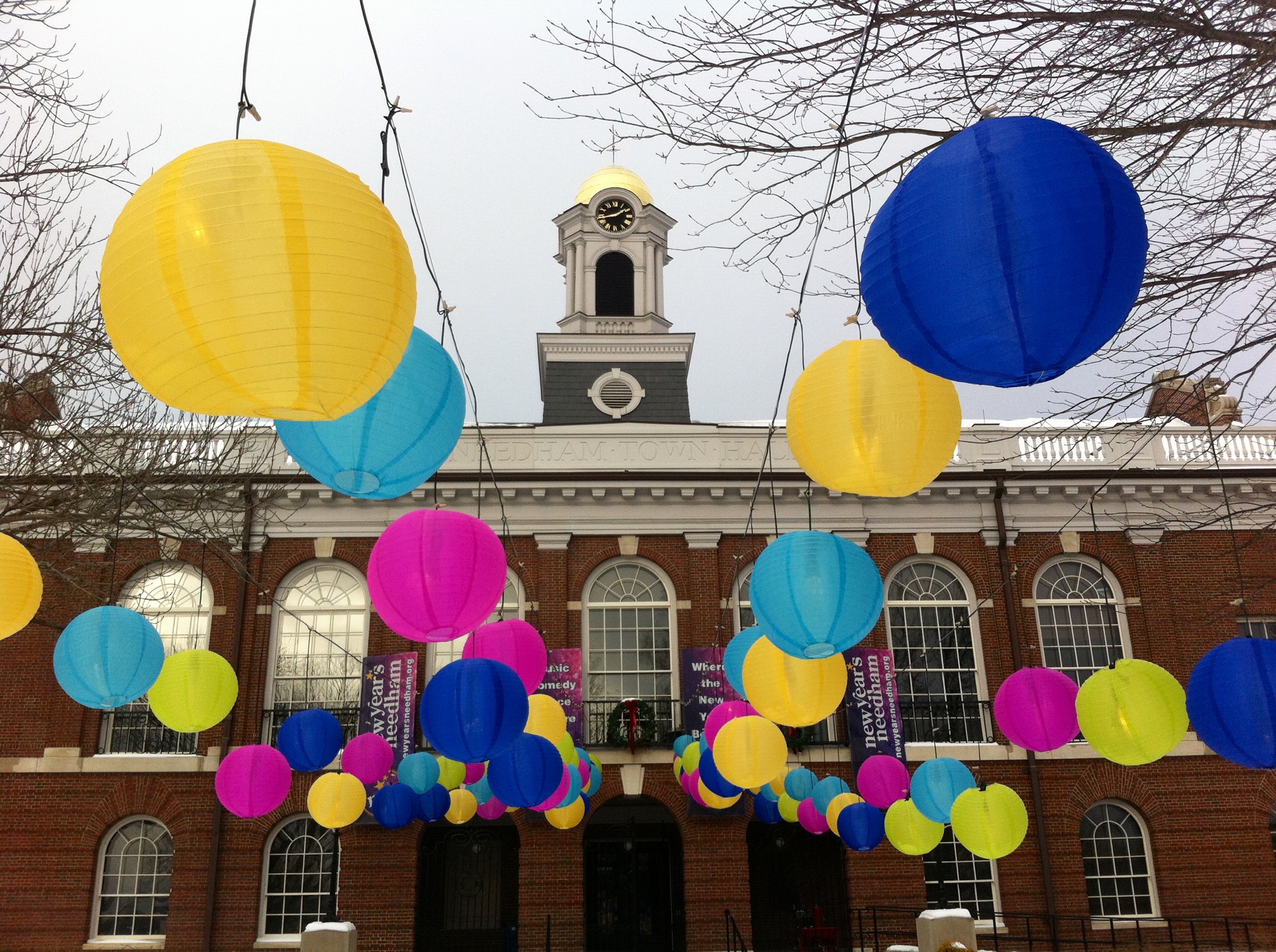 New Year Color in Needham Town Center – My Town: Needham, MA
