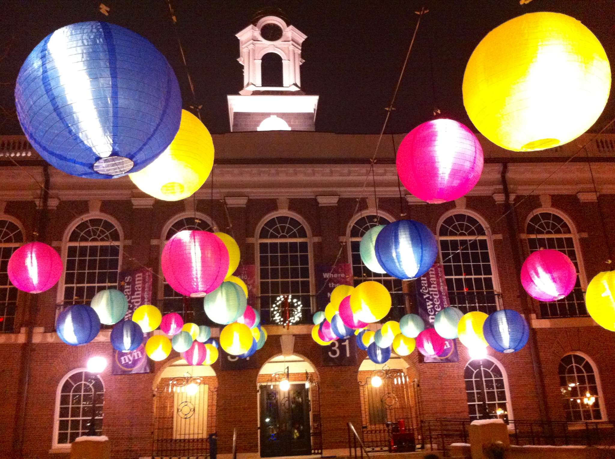 New Year Color in Needham Town Center – My Town: Needham, MA