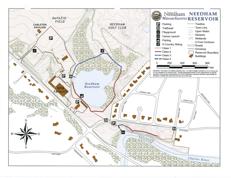 Needham Accessible Reservoir Trail – My Town: Needham, MA