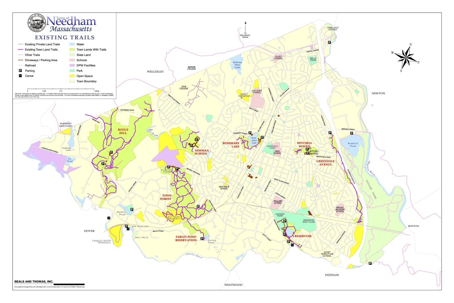Trails Around Needham – My Town: Needham, MA